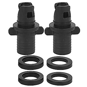 life Kayak Air Valve Connector,Plastic Inflation Valve Adapter Converter Surfboard Kayaks Inflatable Boat Accessory Replacement