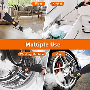 AORESAC Handheld Steam Cleaner, 2500W High-Pressure Steam for Cleaner, Steam Cleaner for Home Use w/ 1500mL Large Capacity, Wide Mouth, Steam Cleaner for Upholstery, Kitchen, Bathroom, Grout and Tile