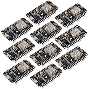 10Pcs ESP8266 CP2102 ESP-12E NodeMcu LUA Internet WiFi Development Board Open Source Serial Internet Wireless Module for IDE Micropython