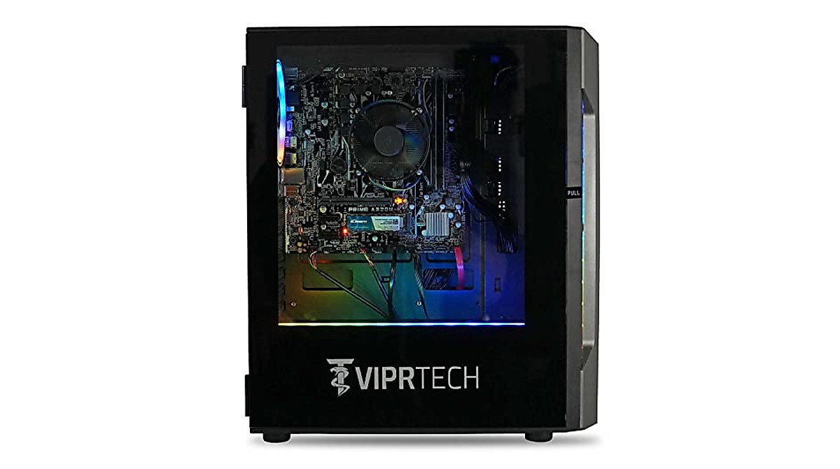 ViprTech Whiteout Gaming PC - Power & Style Unleashed