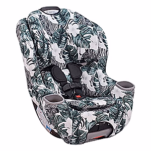 JYOKO Kids Cover Liner for car seat Compatible with Graco Extend2fit, 100% Cotton Made (Zebra)