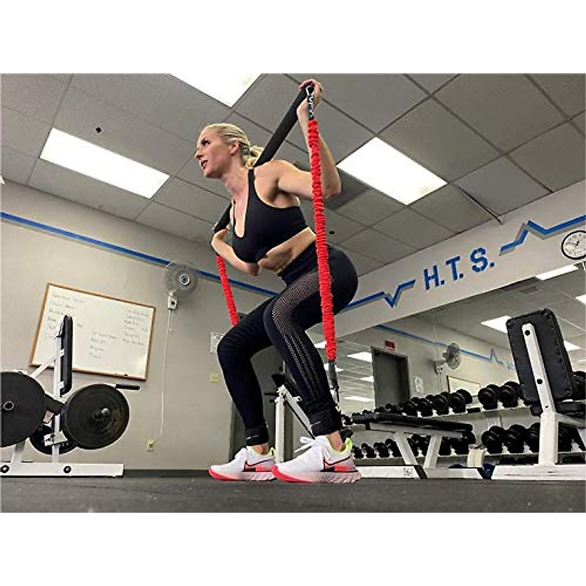 VPX Pro Fitness Home Gym 3.0 | 14pc Accessories | Adjustable Lifting System | Replaces Weight, Cable, & Machine Training with Suspension Resistance Power | Men & Women | Up to 220 lb of Resistant Max