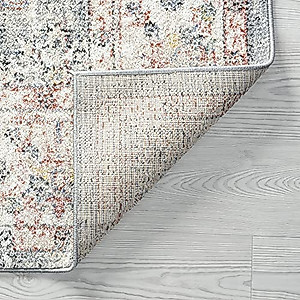 Aleena Gray Large 8x10 Area Rug 8x10 - Area Rugs for Living Room - Dining Room Rug - Bedroom Rug - Kitchen Rug or Entryway Rug Carpet - Alfombras para Salas Grandes - Traditional, Oriental