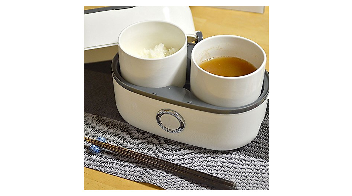 THANKO Mini Rice Cooker - Portable & Steam-Powered for Perfect Rice