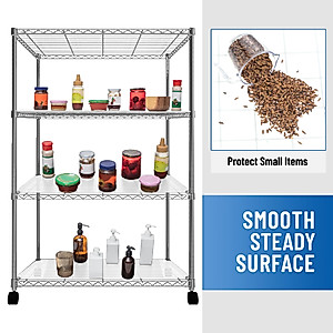 Frienda Set of 10 Wire Shelf Liner 16 x 36 Inch Heavy Duty Shelf Liners Packed Flat for Wire Shelving, Waterproof Non Adhesive Plastic Mat for Metal Rack Kitchen Shelves, Shoe Rack