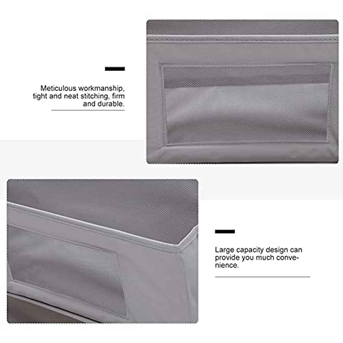 Cabilock Over The Door Storage Pockets Wall Hanging Storage Bag Organizer Premium Fabric Pouches for Living Room Bedroom Bathroom (Size L)