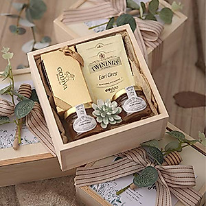 Rustic Wooden Box Small Wooden Box,4 Pieces Small Wood Square Storage Organizer Container Craft Box Small Wooden Box for Collectibles Home Venue Desktop Drawer Decor Succulent Pot ( 4'' x 4'' )