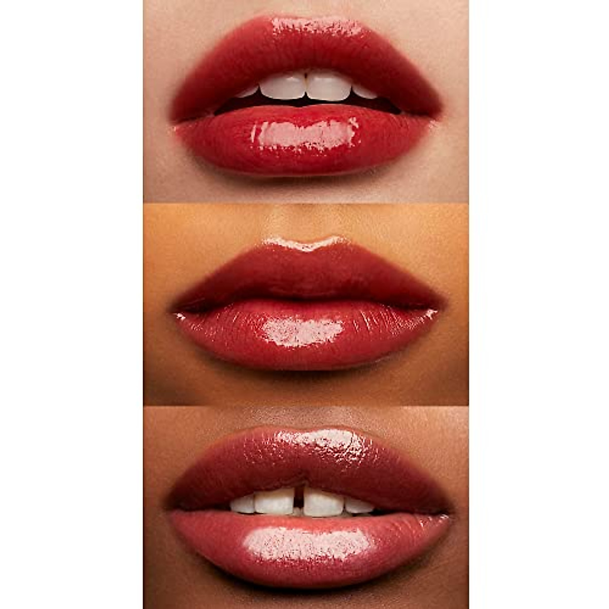 e.l.f. Cosmetics Glossy Lip Stain, Lightweight, Long-Wear Lip Stain For A Sheer Pop Of Color & Subtle Gloss Effect, Power Mauves