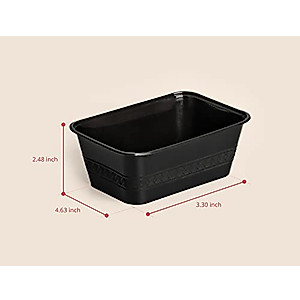 GLCSC [20 Pack 32oz Meal Prep Containers Lids, Bento Box, Plastic Food Storage Containers, BPA Free, Stackable, Microwave, Dishwasher & Freezer Safe