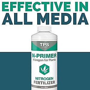 N-Primer Nitrogen Supplement for Fast Vegetative Growth, Promotes Dark Green Leaves by TPS Nutrients, Quart (32 oz)