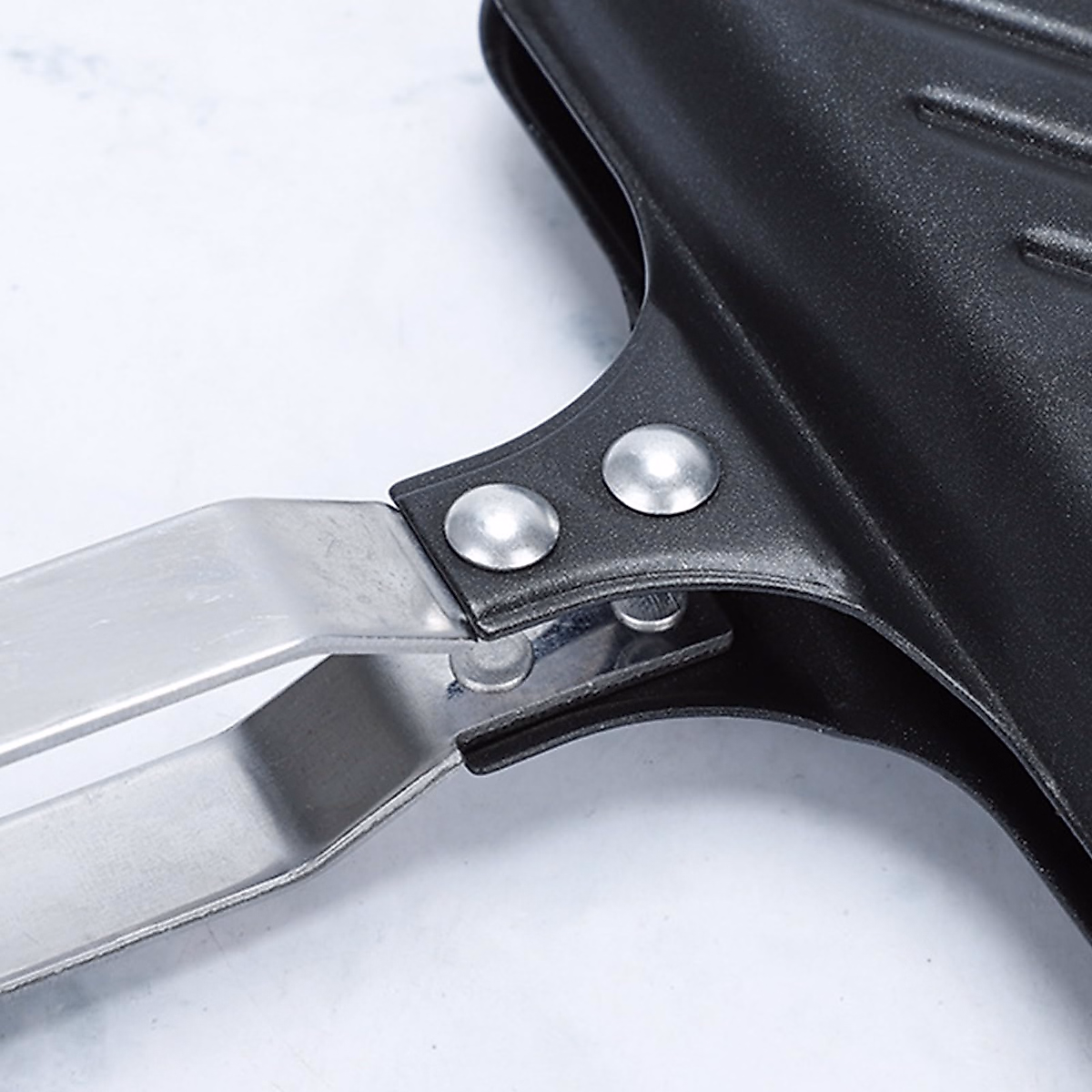 Breakfast Sandwich Maker, Grilled Cheese Pan with Removable Handle, panini press grill sandwich maker Camping bread maker waffle makers for Home Kitchen Grilled Cheese Toasted Sandwiches