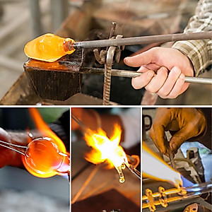 DOCKOMO Red Wine Glasses Set of 4, Hand Blown Crystal Bordeaux Lead-Free Clear Glass, Wedding, Anniversary, Birthday, Christmas Gift, 18 Ounce