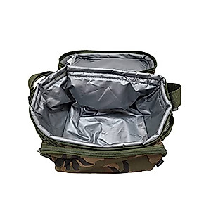 Everest Cooler/Lunch Pattern Bag, Woodland Camo, One Size,CB6P-CAMO