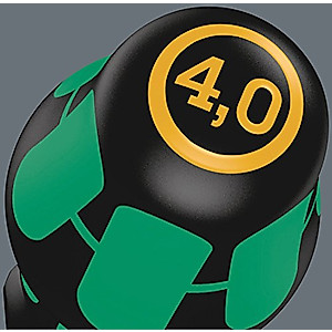 Wera 05007680001 Kraftform Plus 334 SK/6 Screwdriver Set and Rack, Lasertip, 6-Piece