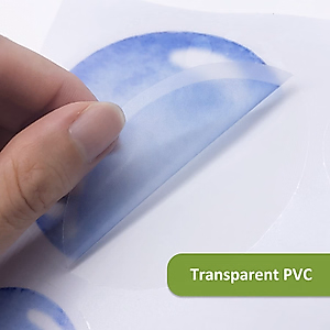 funlife Watercolor Wall Decals Peel and Stick, Ocean Animals Wall Stickers, Under The Sea Wall Decal Stickers for Kids Room Bedroom Playroom Nursery Room, Flying Fish & Dolphin