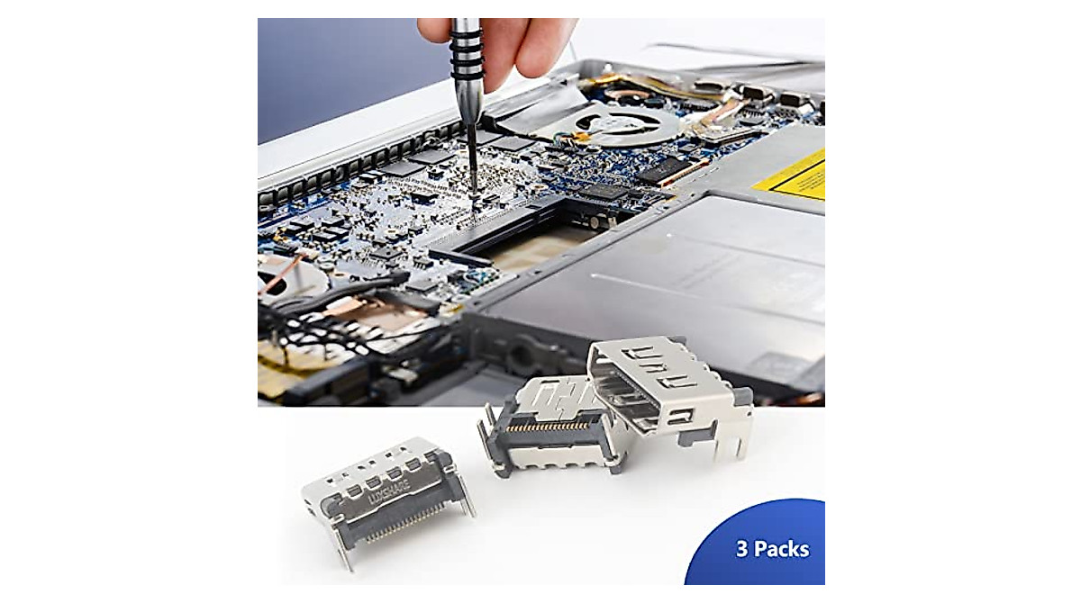 3PCS HDMI Port Socket for Sony PlayStation 5 PS5 Replacement Connector