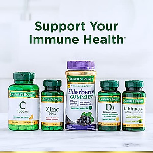 Nature's Bounty Vitamin C Caplets, 1000 mg Supplement, 300 Count