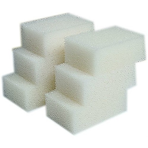 LTWHOME Foam Filter Pads Fit for Aqua Clear 70/300 AquaClear 70-Gallon 30 PPI(Pack of 12)