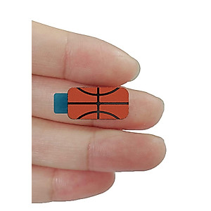 WIRESTER Set of 3 Camera Cover Slide, Plastic Webcam Privacy Cover for Laptop, MacBook, PC, Computer, Cell Phone and More Accessories - Baseball Pattern, Basketball Pattern, Football Pattern