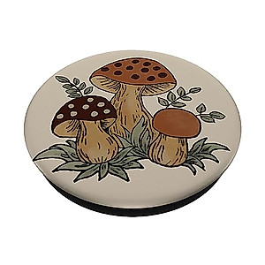 Mushrooms make me Merry (vintage) PopSockets Standard PopGrip
