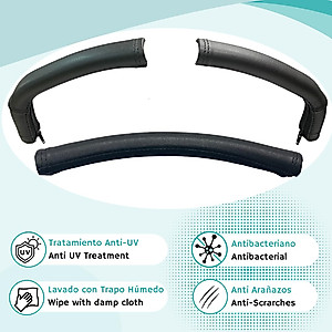 Fake Leather Fitted Cover Pack for Bugaboo Cameleon 3 (Does not Replace The Foam)