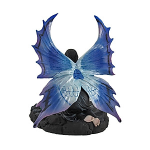Nemesis Now Immortal Flight Fairy Figurine, Blue, 18.4cm