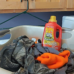 Scent Killer Gold Autumn Formula Odor Eliminator Laundry Detergent for Hunting Gear, 32 Fluid Ounces