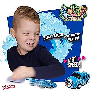 Deluxebase Cutie Critters - Penguin from Pull Back Action DicastSmall Car for Kids. Antarctic Animal Toy Cars That Make Fantastic Penguin Gifts