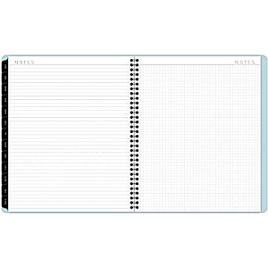 AT-A-GLANCE 2024 Monthly Planner, 9" x 11", Large, Contemporary Lite, Sky Blue (7026XL3824)