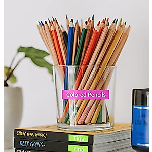 P Touch Label Tape 12mm 0.47 Laminated TZ Tape Replace for Brother TZe Tape TZe-231 TZe-131 TZe-335 TZe-631 TZe-MQP35 TZe-MQG35 Work with Brother Label Maker PTD220 PTD210 PTH110 PTD600, 6 Color Set