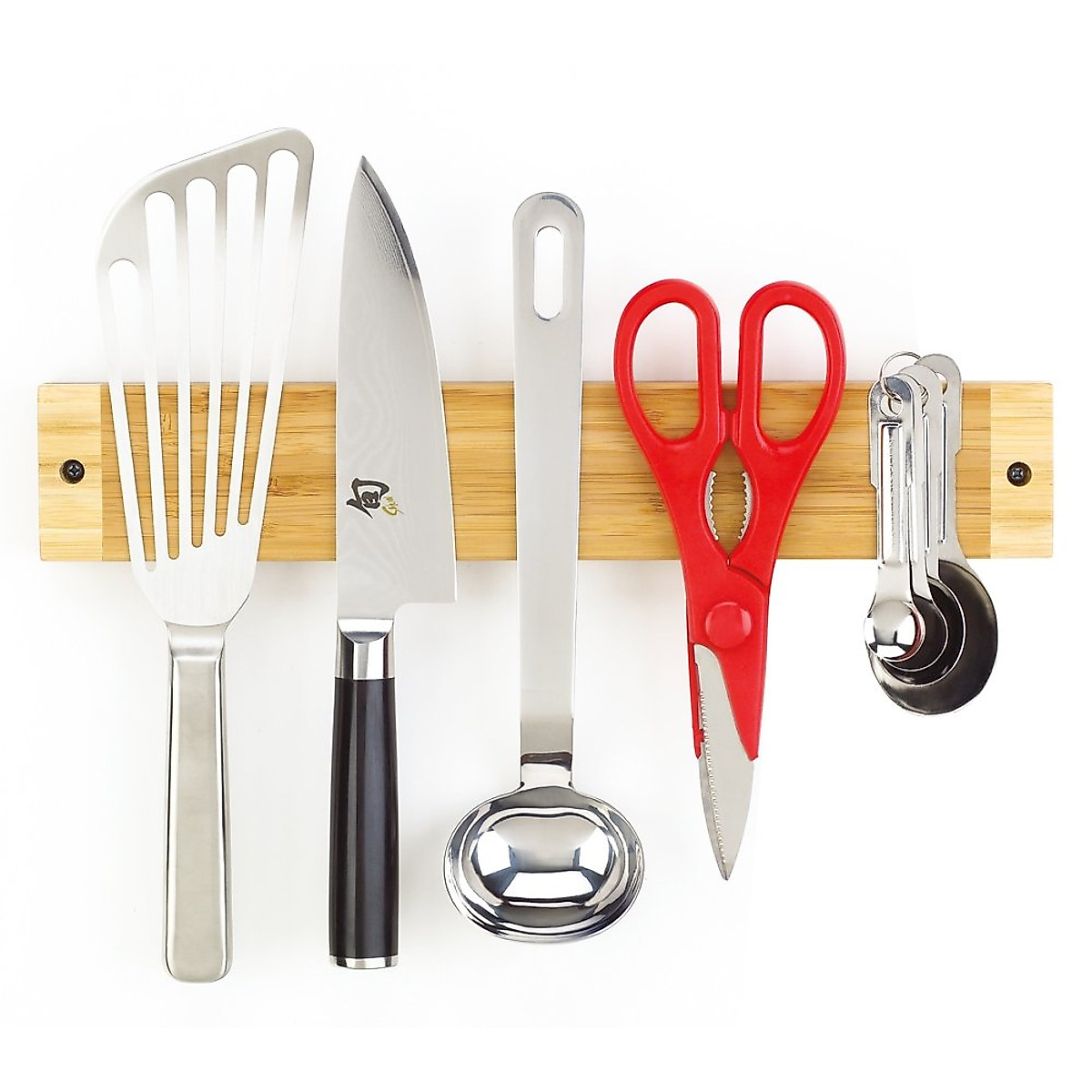 Better Houseware 2404/12 Bamboo Magnetic Knife and Utensil Holder Bar