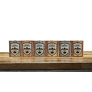 Cabinite Log Cabin Collection, Wild Woods Scented Candle. Eco-Friendly Candle Made with Coconut/Apricot Wax. Over 55+ Hour Burn time. Handmade in The USA.