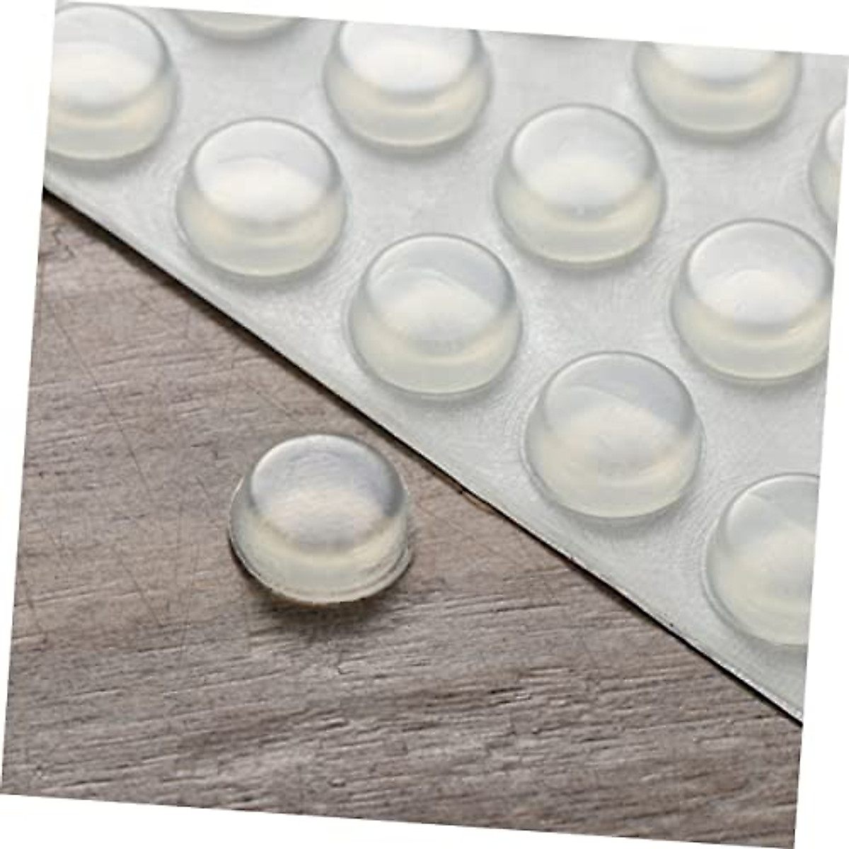 Ciieeo 128 Pcs Cabinet Door Pads Cupboard Bumper Pads Cabinet Stoppers Rubber Silicone Bumpers Cabinet Door Bumpers Cabinet Bumpers Clear Door Stopper Clear Bumpers Car Door Wall Door