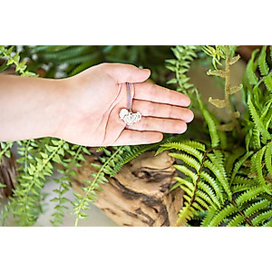 Heartland Store Sterling Silver Women's Triple Slide Rose with Miraculous Pendant + 18 Inch Rhodium Plated Chain & Clasp