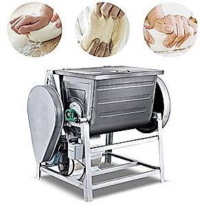 30QT 110V1.5KW Electric Dough Stand Mixer Heavy Duty Commercial Food Equipment Mix 110V 60HZ with inverted electric switch Suitable for home, restaurant places