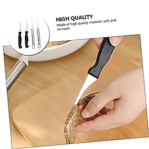 Seafood Tools 4pcs Shrimp Thread Cutter Crab Scissors Debarking Tool Oyster Opener Household Tools Shrimp Peeler Tool Shrimp Line Peeler Shrimp Remover Cutter Shrimp Line Cutter