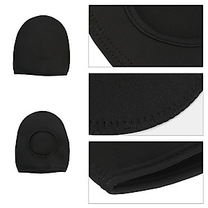 1 Pair Windproof Half Shoecover, Winter Toe Warmers Cycling Overshoes Protectors Thermal Cycling Shoe Covers for Mountain Road