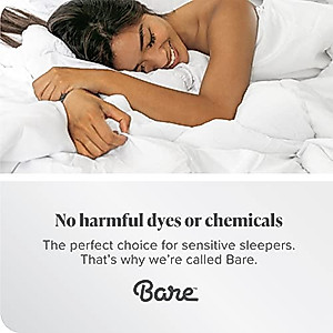 Bare Home 2-Pack Fitted Crib Sheets - Premium 1800 Ultra-Soft Microfiber - Breathable - Baby Sheet - for Boys & Girls - Fits Standard Crib and Toddler Mattresses (Crib, Sky Blue/Cloud Grey)