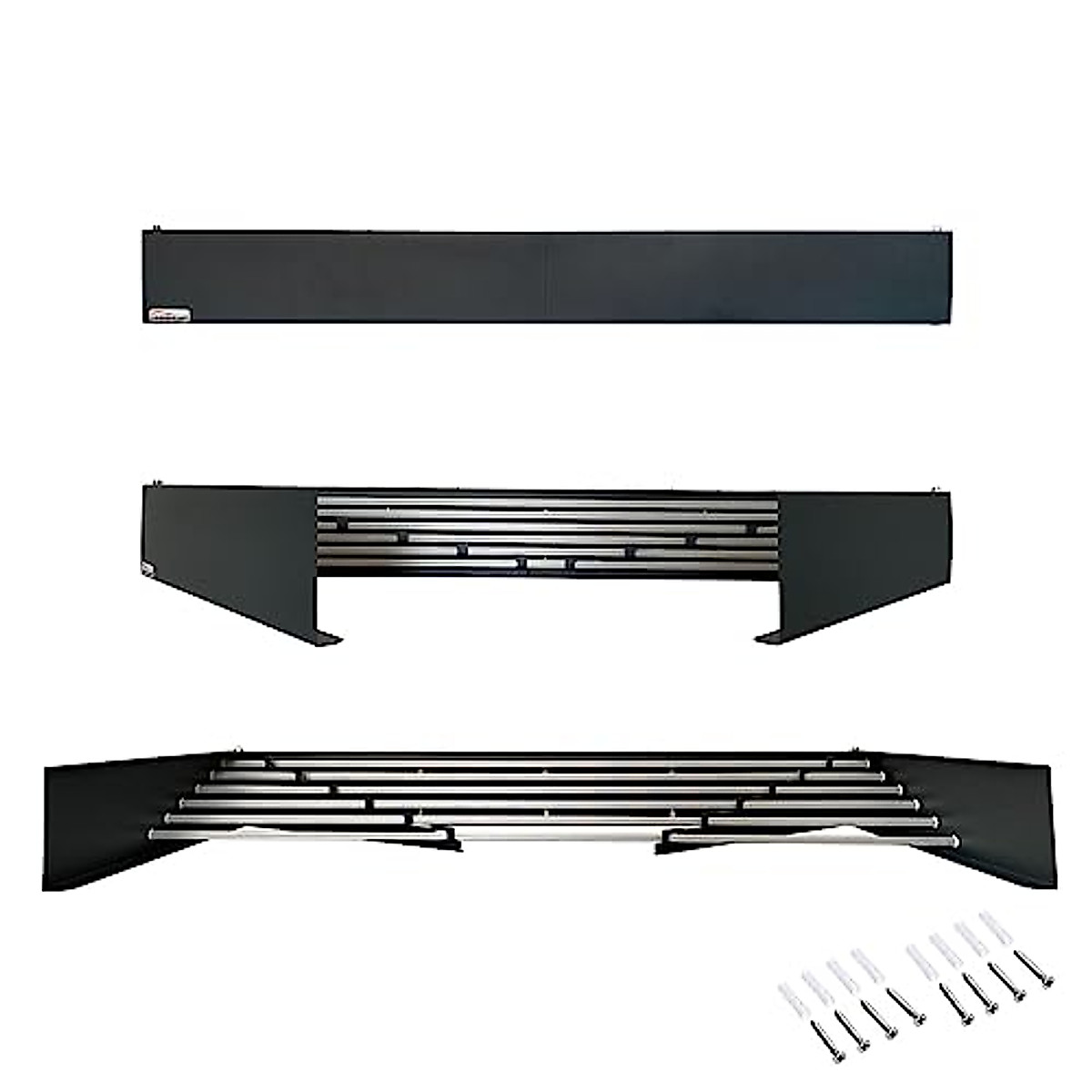 LEBENSART Laundry Drying Rack, Stainless Steel Collapsible Wall Mounted Space Saving Clothes Drying Rack, Indoor and Outdoor Foldable Drying Rack, 60lbs-20 Ft Drying Capacity, 40" (Anthracite Gray)