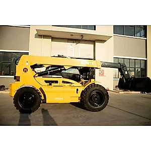 Small telescopic forklift 8m lift height forklift hydraulic off-road boom 4x4 all terrain diesel engine loader