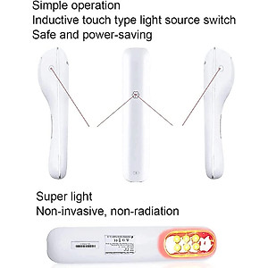 KTTR Handheld Vascular Display Instrument,Red Light Vein Finder, Vein Illumination Detector for Easy Finding Subcutaneous Veins Device for Hospitals Clinics Use