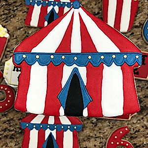 Circus Tent 4.5 Inch Cookie Cutter from The Cookie Cutter Shop – Tin Plated Steel Cookie Cutter