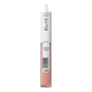 e.l.f. Lip Lacquer, Nourishing, Non-Sticky Ultra-Shine Lip Gloss With Sheer Color, Infused With Vitamins A & E, Vegan & Cruelty-Free, Whisper Pink