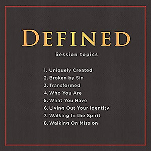 Defined - Teen Guys' Bible Study Book: Who God Says You Are
