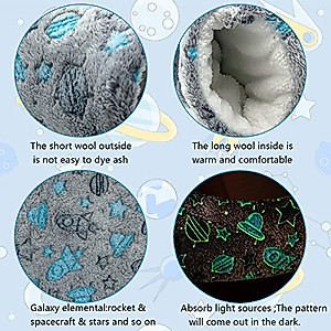 Vehomy 2Pcs Small Pet Tunnel Tube Hammock Luminous Glow Guinea Pig Hammock Rat Hanging Bunk Bed Plush Self-Luminous Ferret Hamster Tunnel Hideout for Small Animals Chinchilla Squirrel Gerbil