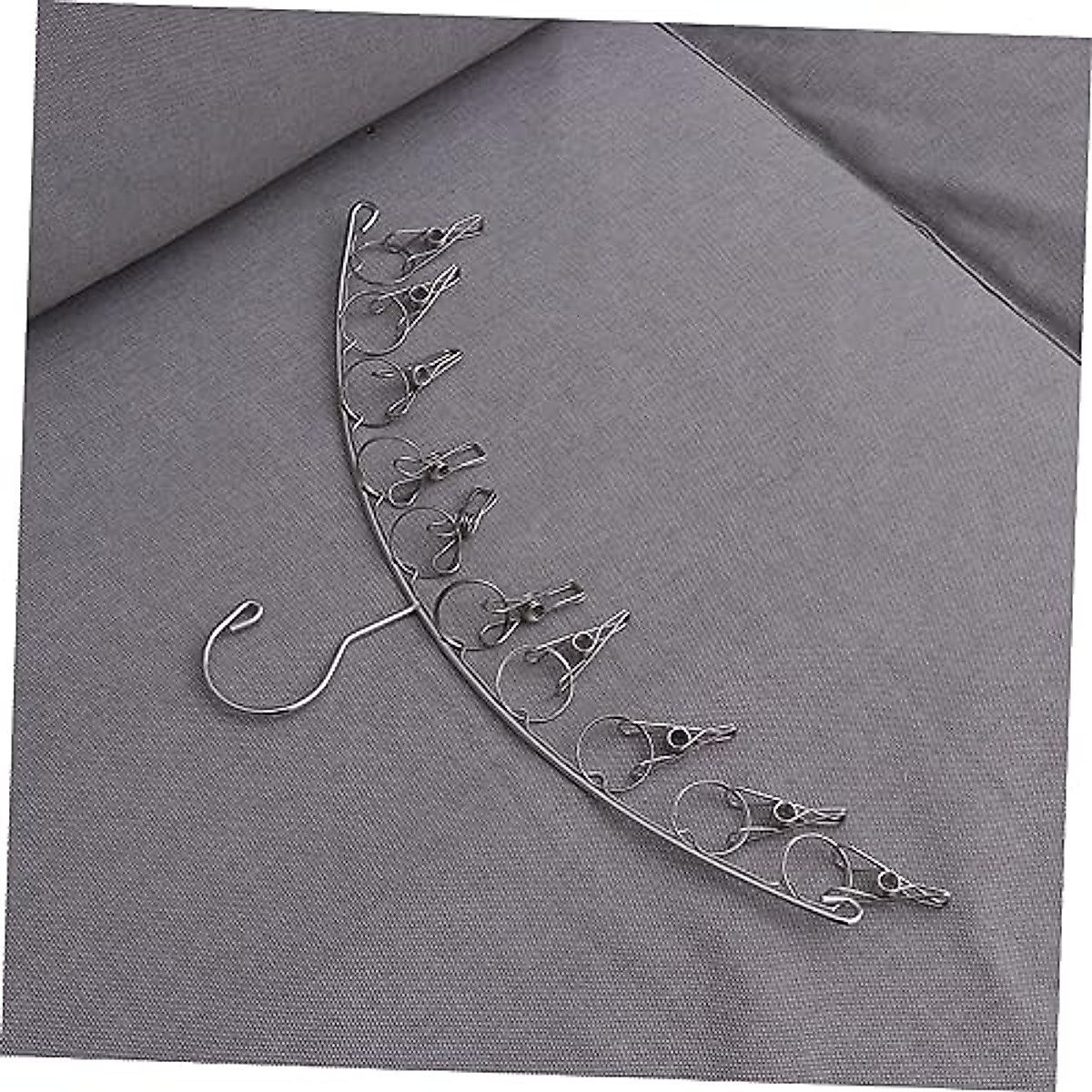 Zerodeko 2 Pack Clothes Hanger Drip Hanger Laundry Drying Rack Clothes Clips Laundry Hanger Clotheshorse Socks Rack drip Rack Coat Hanger