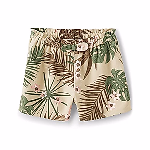 Gymboree Girls and Toddler Pull On Shorts, Safari, 3T US