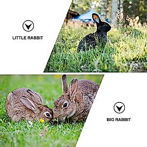 Cat Harness, Rabbit Harness with Leash Soft Mesh Vest Harness Clothes for Rabbit Ferret Bunny Kitten Guinea Pig Walking (S, Black)