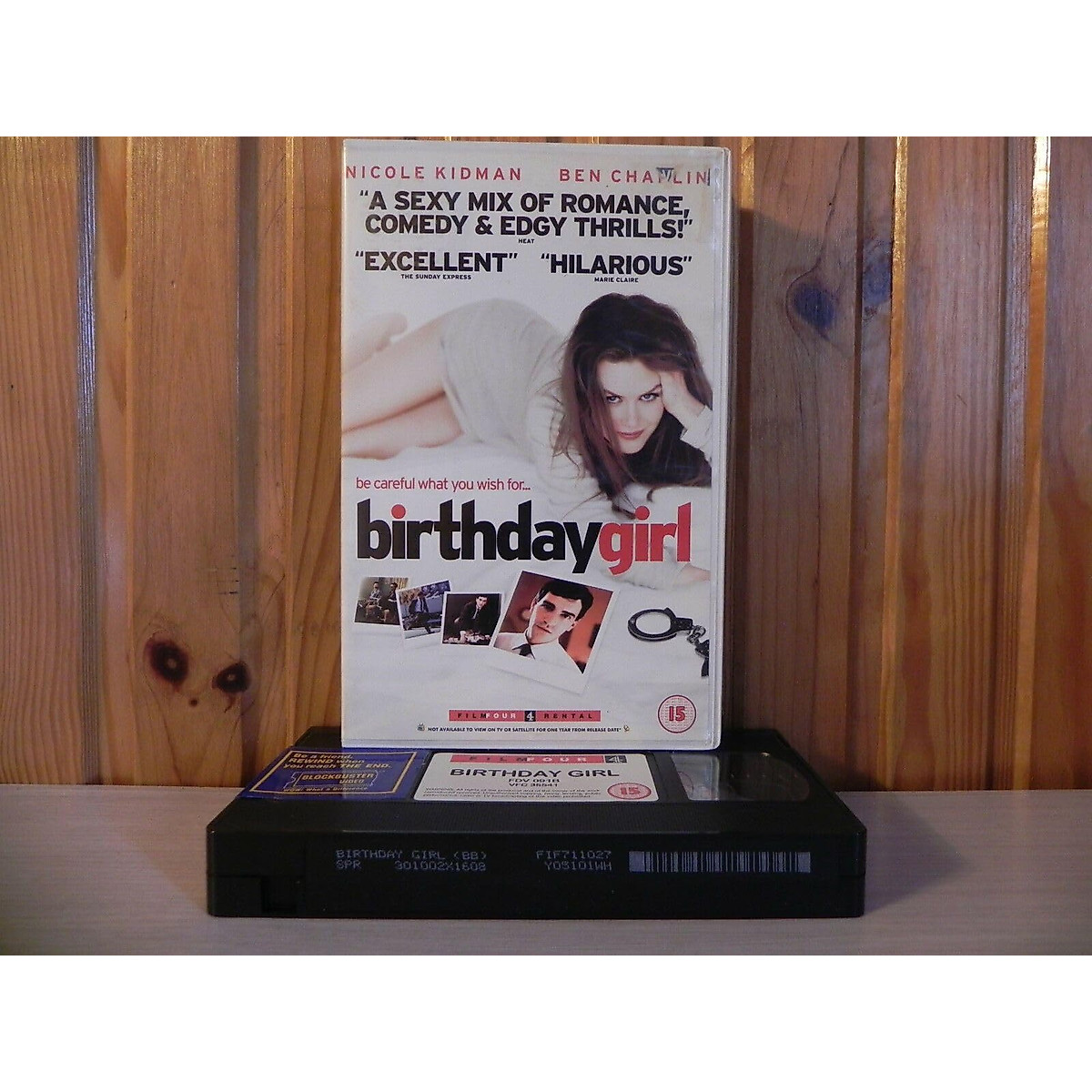 BIRTHDAY GIRL - Nicole Kidman - Big Box - Teenage Comedy - Ex-Rental - VHS