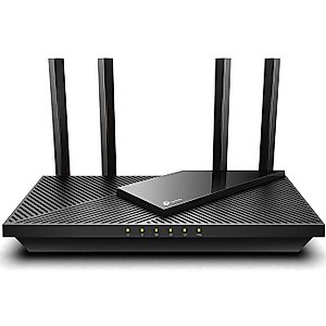 TP-Link WiFi 6 Router AX1800 Smart WiFi Router (Archer AX21) – Dual Band Gigabit Router, Compatible with Alexa - A Certified for Humans Device (Renewed)